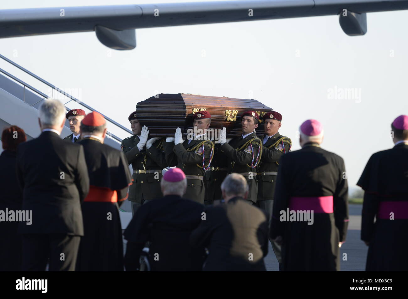 Prague, Czech Republic. 20th Apr, 2018. The bells across the country ...
