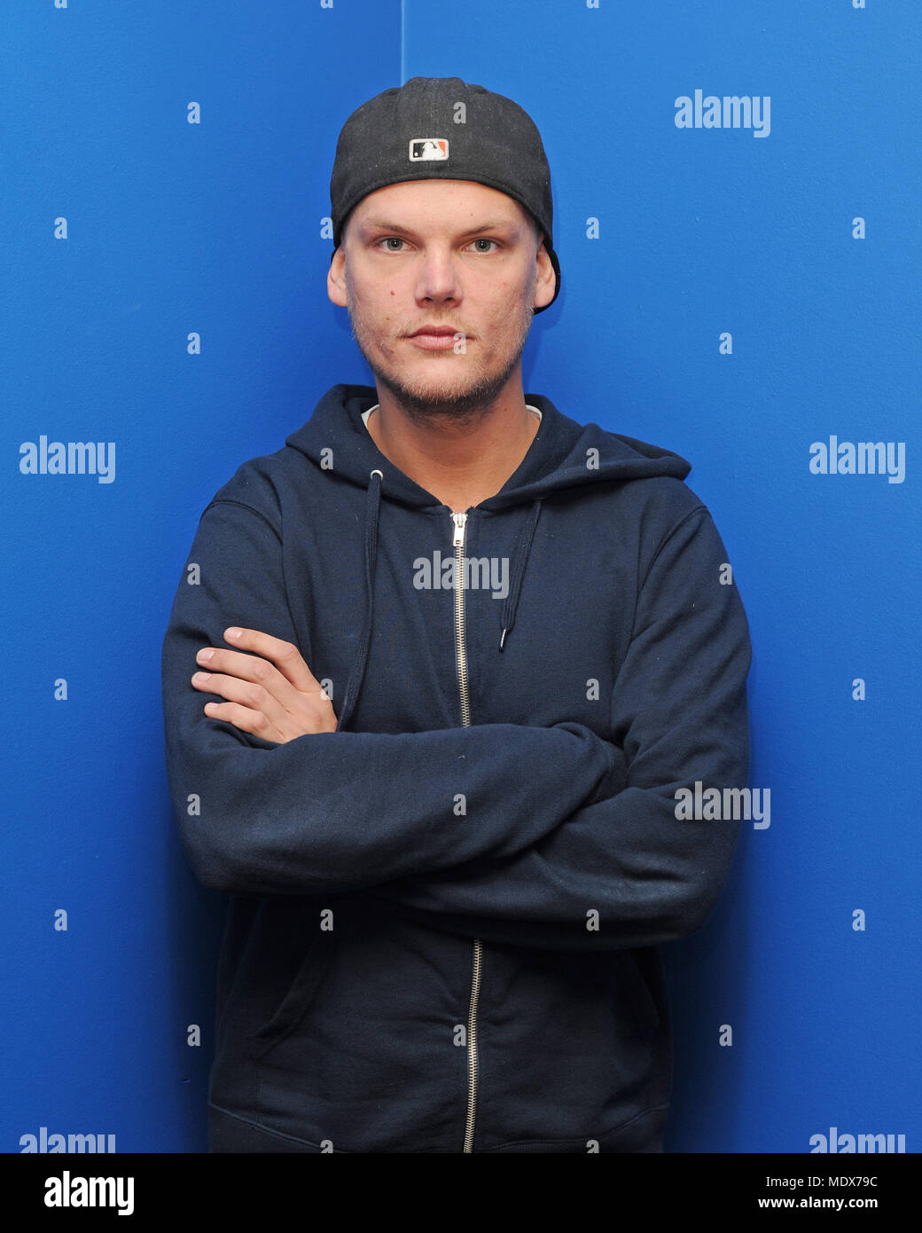 FORT LAUDERDALE, FL - FEBRUARY 12: Avicii poses for a portrait at Radio ...