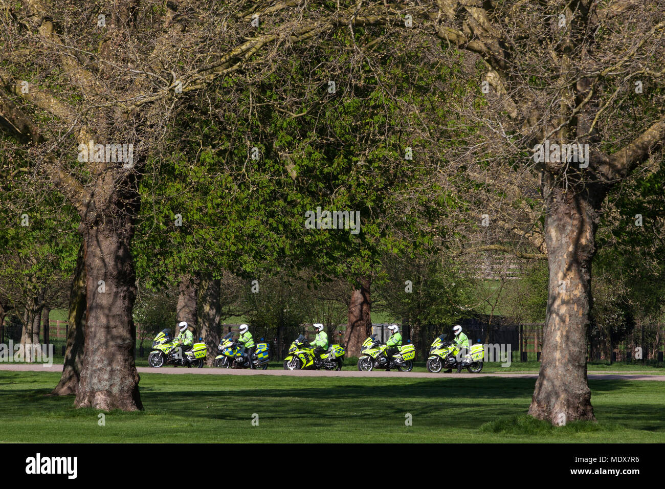 Police motorcycle outriders hi-res stock photography and images - Alamy