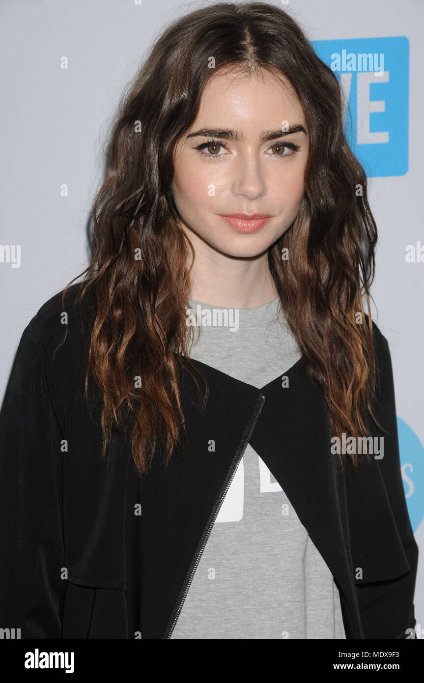 Los Angeles, California, USA. 19th Apr, 2018. Actress LILY COLLINS at ...