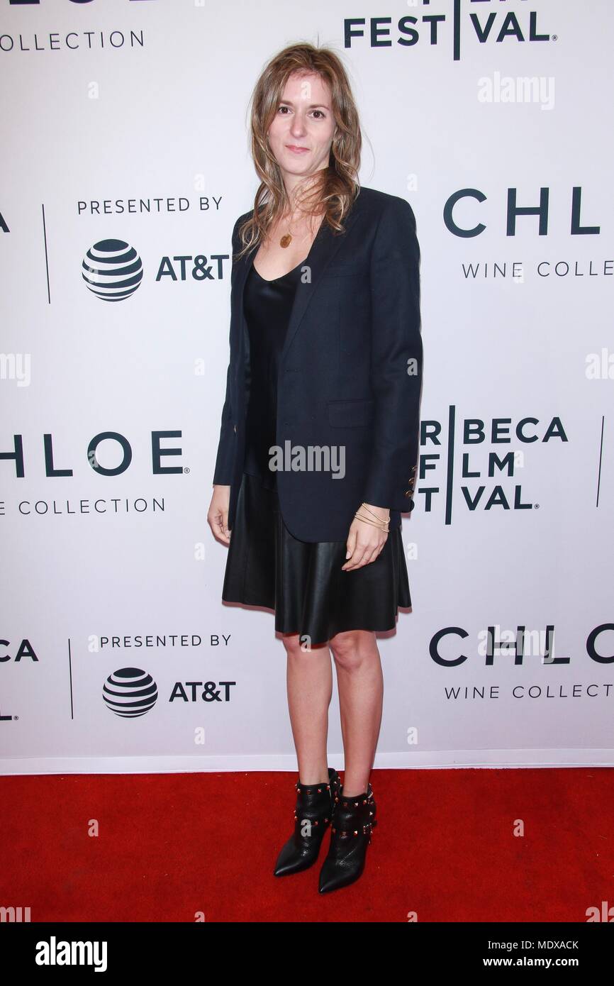 New York, NY, USA. 20th Apr, 2018. Madeleine Sackler at “O.G.” Premiere ...