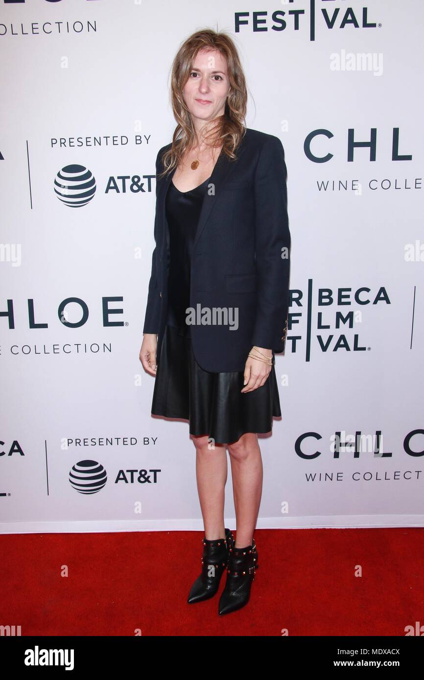 New York, NY, USA. 20th Apr, 2018. Madeleine Sackler at “O.G.” Premiere ...