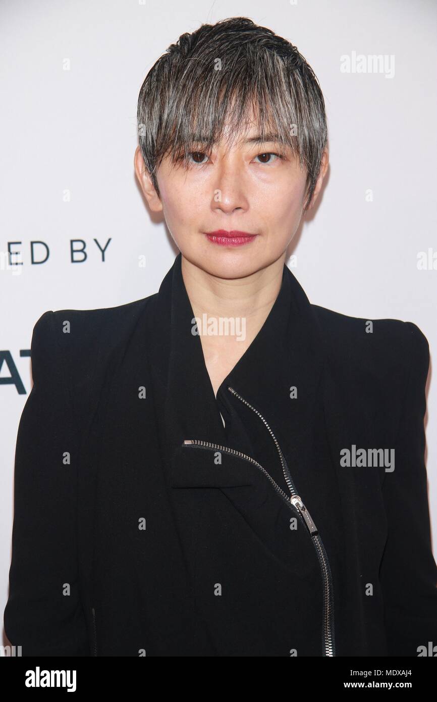 New York, NY, USA. 20th Apr, 2018. Sharon Chang at “O.G.” Premiere at ...