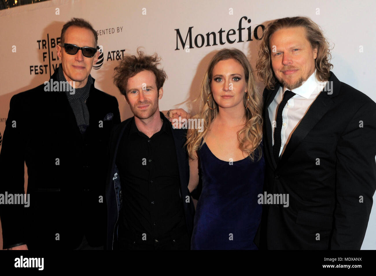 NEW YORK, NY - APRIL 19: (L-R) Actors Christopher Heyerdahl, Mark ...