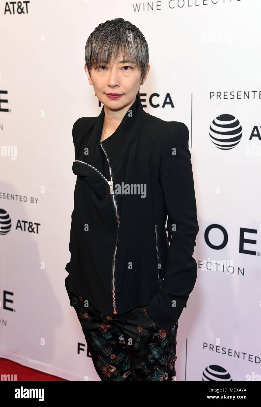 New York, NY, USA. 20th Apr, 2018. Sharon Chang at arrivals for O.G ...
