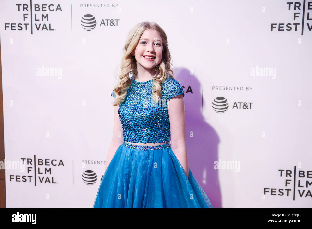 New York, NEW YORK, USA. 20th Apr, 2018. Violet Young attends the ...