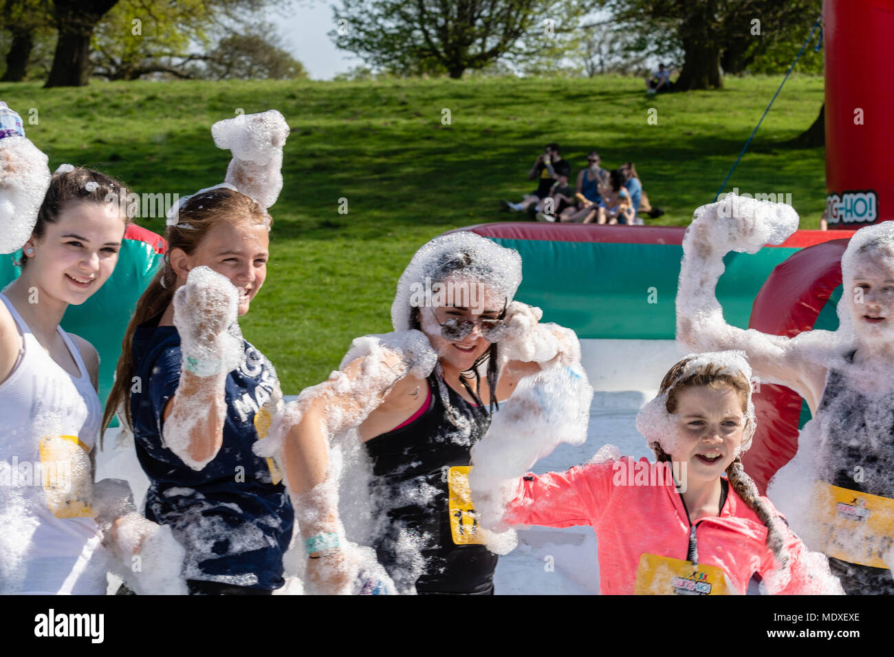 Inflatable 5k run uk hi-res stock photography and images - Alamy