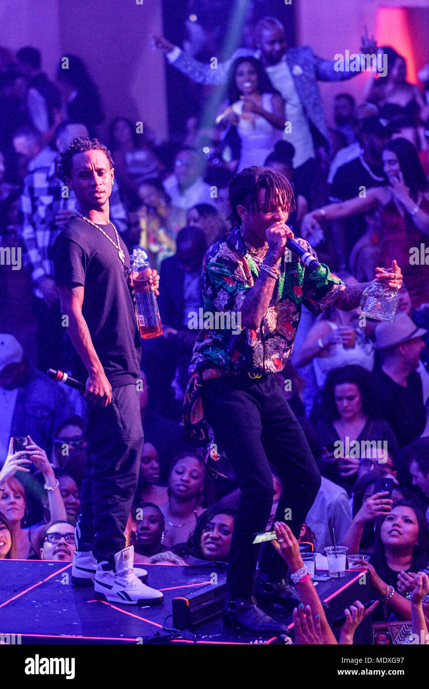 Swae lee and slim jxmmi of rae sremmurd hi-res stock photography and ...