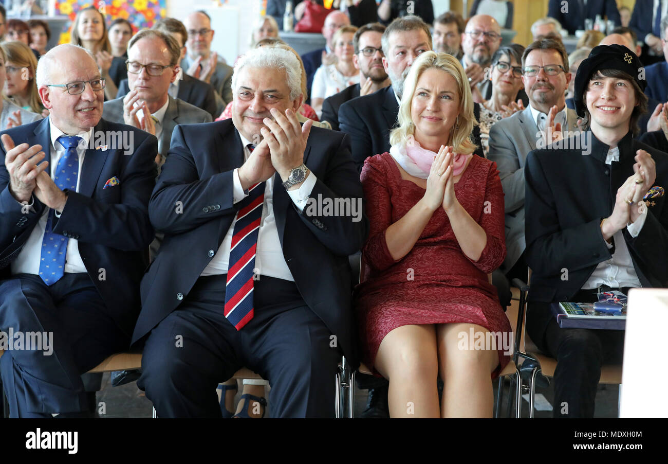 20 April 2018, Germany, Rostock: Mecklenburg Western Pomerania's ...