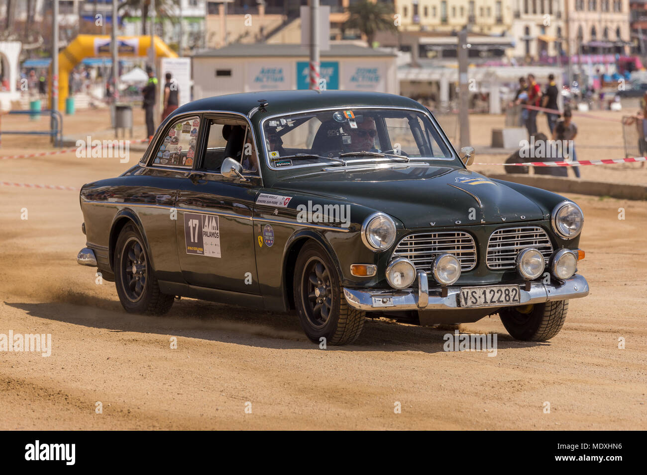 Volvo rally car in race hi-res stock photography and images - Alamy