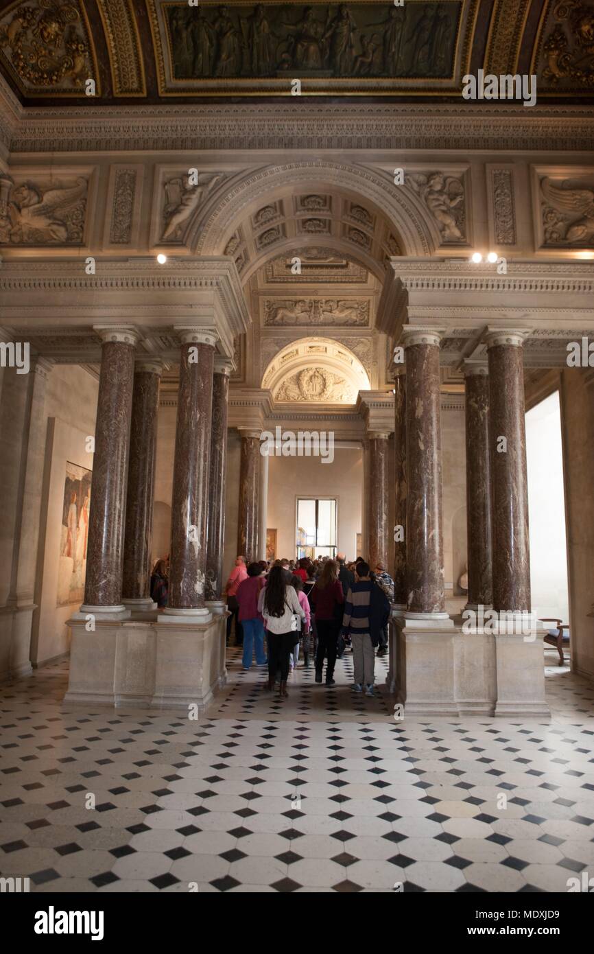 Paris, musée du Louvre, Denon wing, Percier et Fontaine room, remaining ...