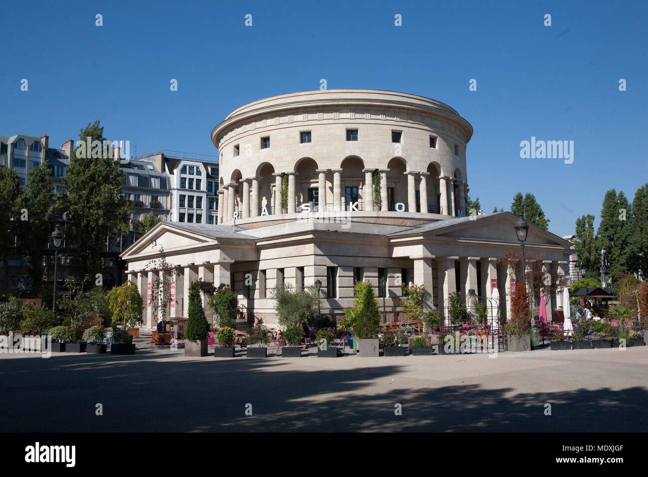Paris, bassin de la Villette, rotunda, Claude-Nicolas Ledoux, pavilion ...