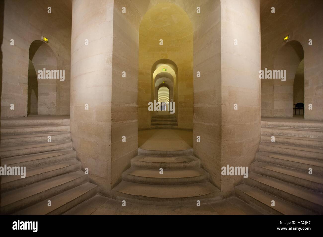 Paris, place du Pantheon, Pantheon, crypt, necropole Stock Photo - Alamy