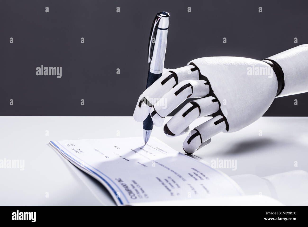 Check Signing Machine High Resolution Stock Photography and Images - Alamy