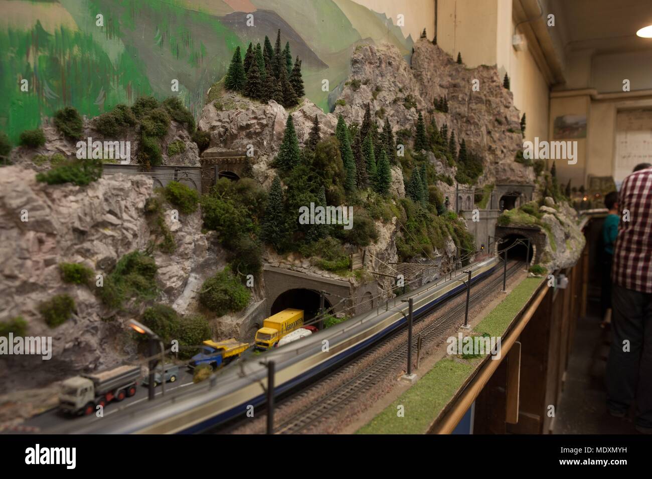 Paris, Gare de l'Est, underground, IFAC, train scale modelling Stock ...