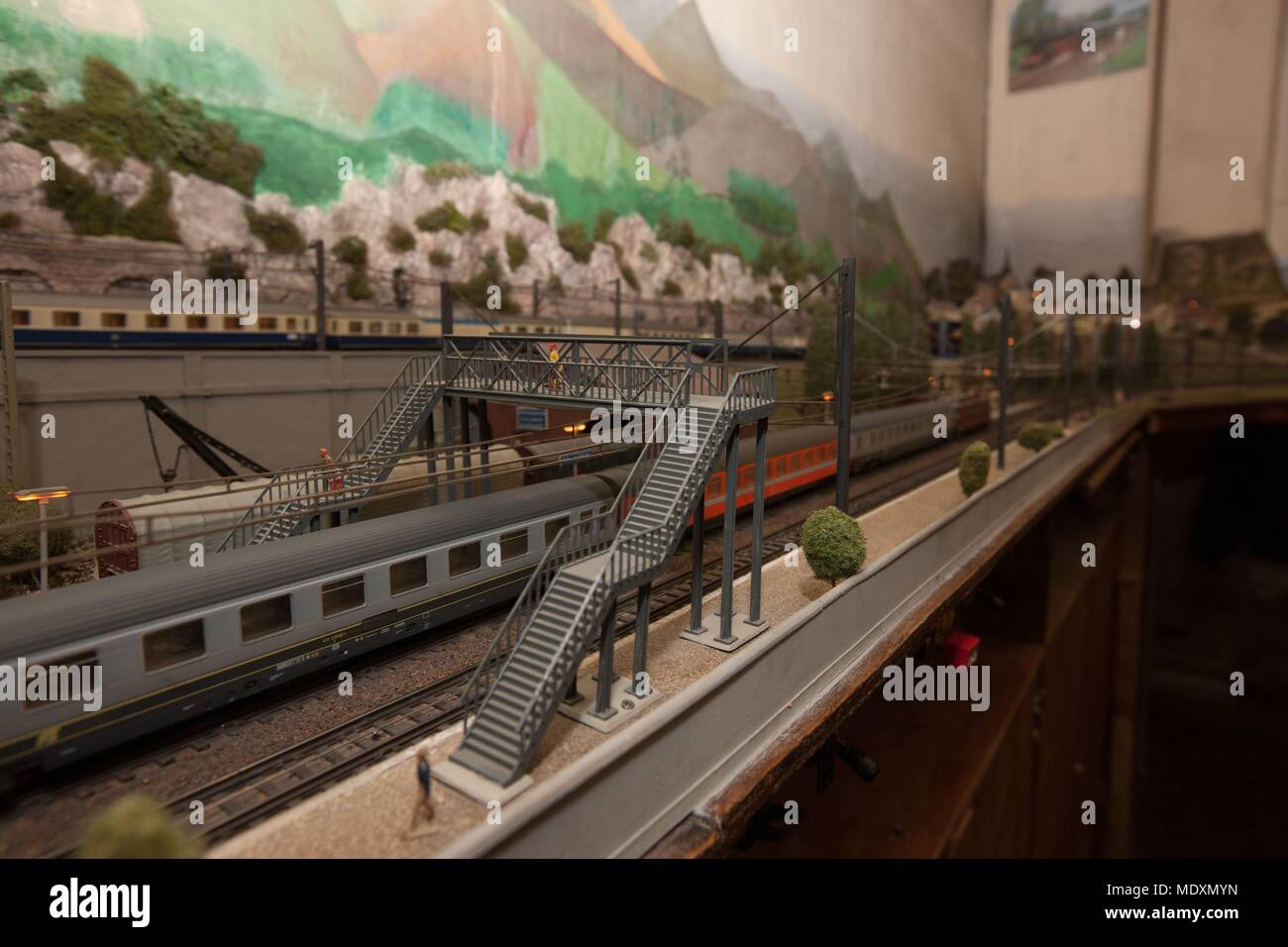 Paris, Gare de l'Est, underground, IFAC, train scale modelling Stock ...