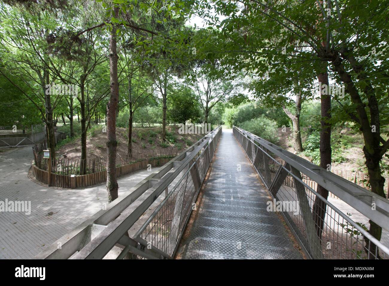 Paris, Parc de la Villette Stock Photo - Alamy