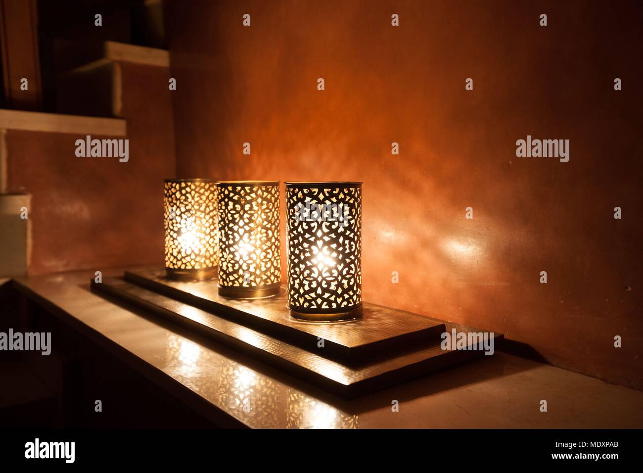 North Africa, Morocco, Marrakech, Zaraba, Villa Hana, guesthouse Stock ...