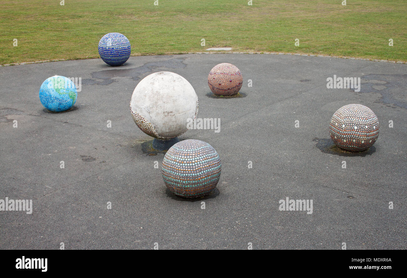 Solar system planets information hi-res stock photography and images ...