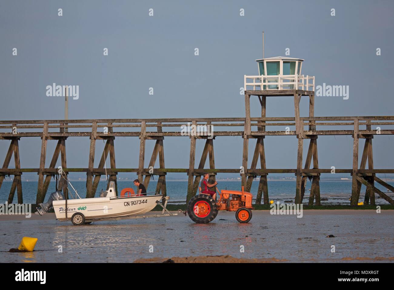 France, Lower Normandy, landing beaches, cote de nacre, luc sur mer ...