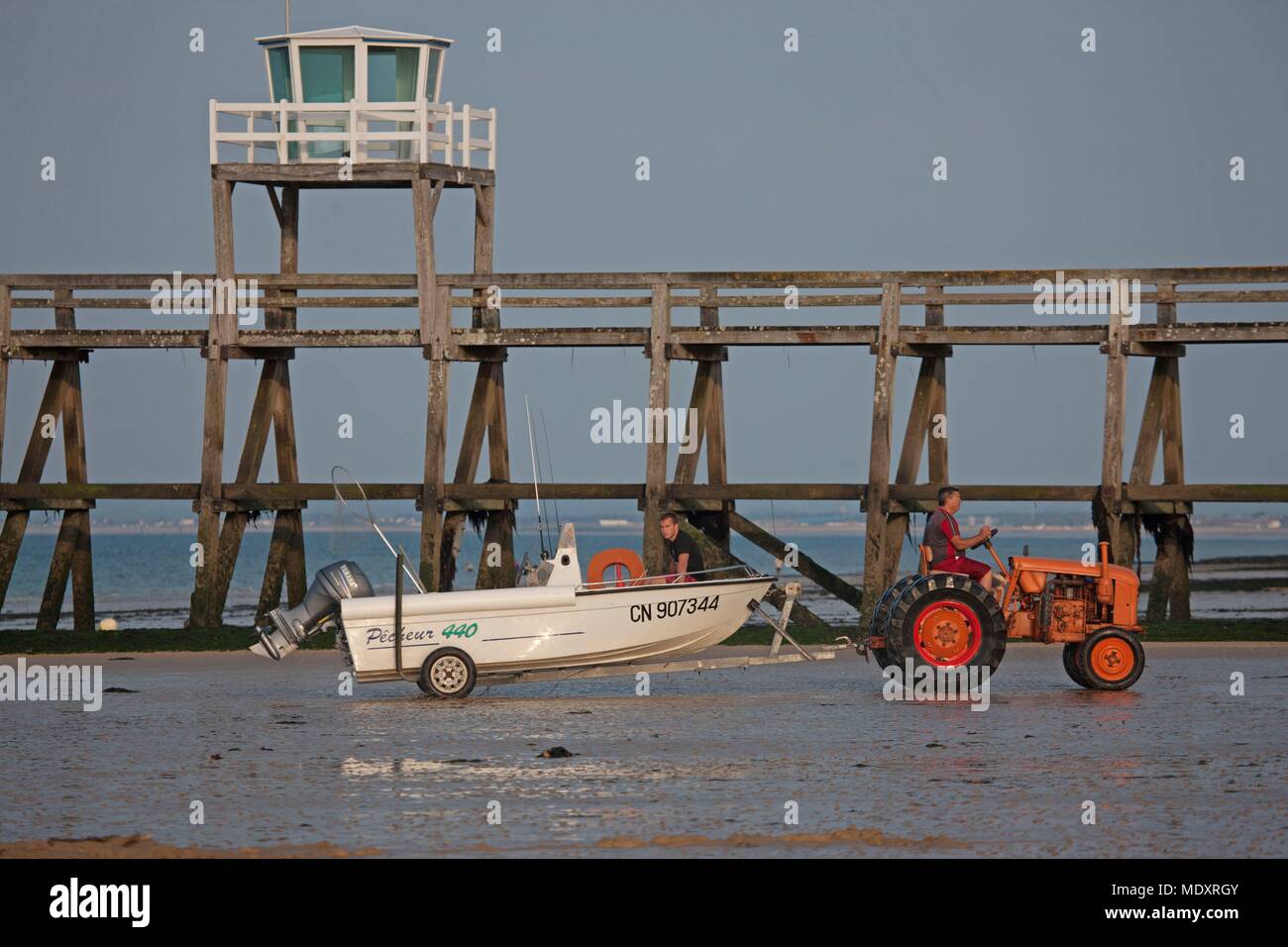 France, Lower Normandy, landing beaches, cote de nacre, luc sur mer ...