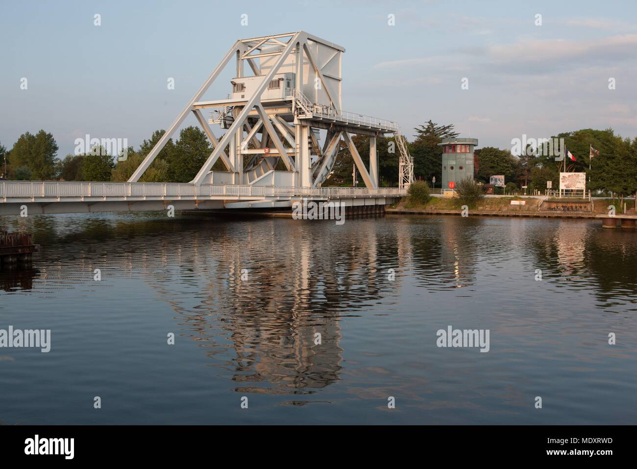 France, Lower Normandy, landing beaches, cote de nacre, benouville ...