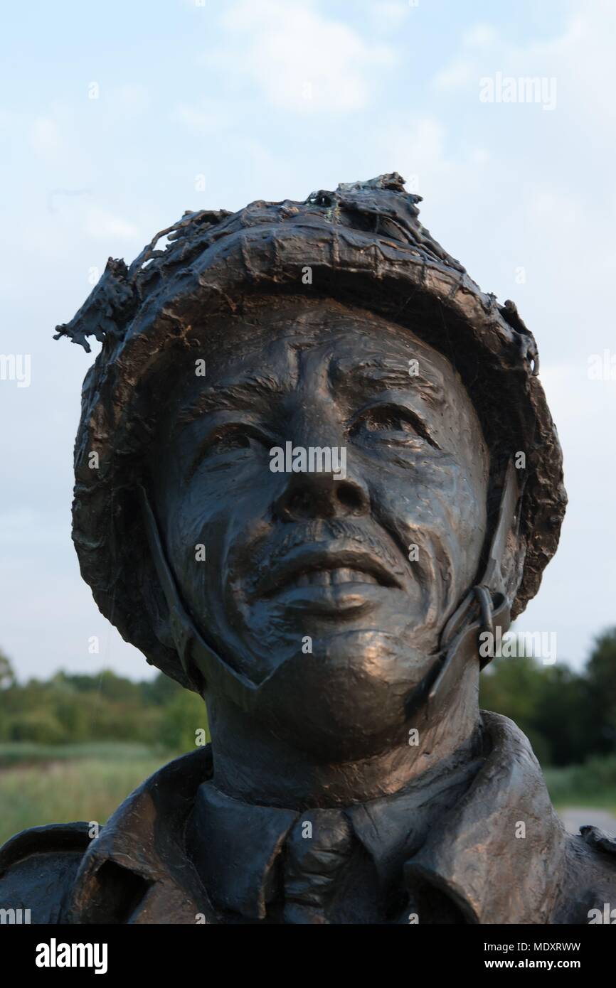 France, Lower Normandy, landing beaches, cote de nacre, benouville ...