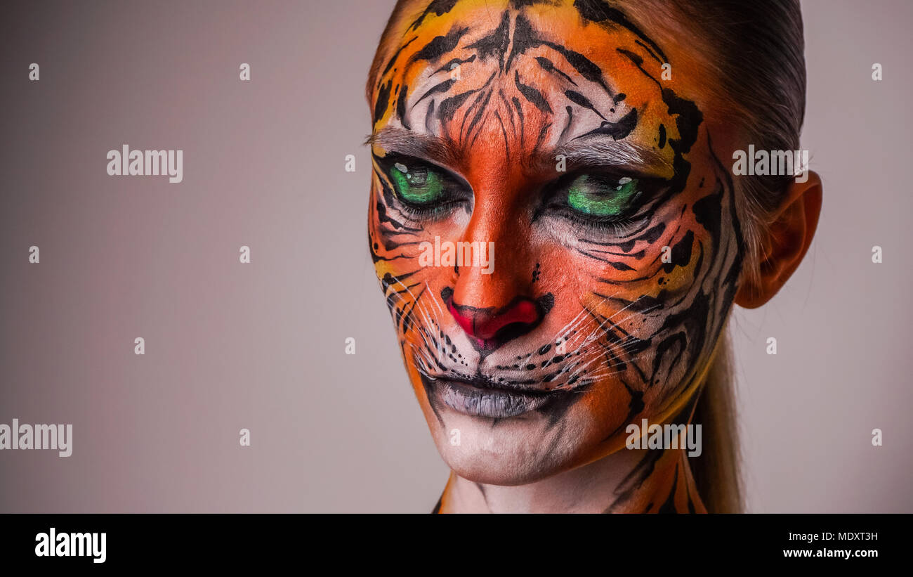 Tiger Man Body Modification