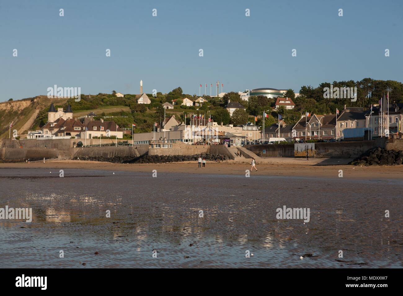 France, Bessin, the D-Day Landing beaches, Arromanches les bains ...
