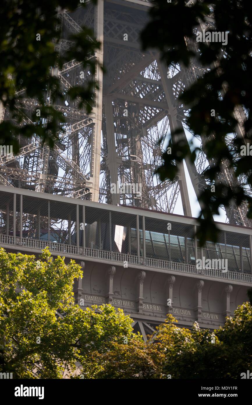 Paris, Eiffel Tower, list of engineers who took part in the ...