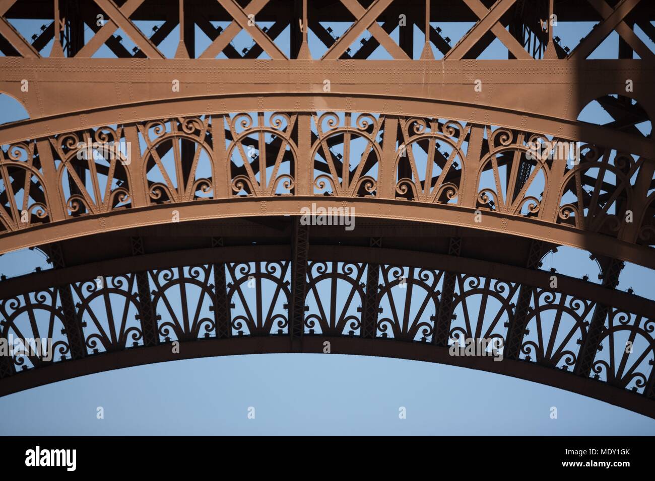 First floor, eiffel tower hi-res stock photography and images - Alamy
