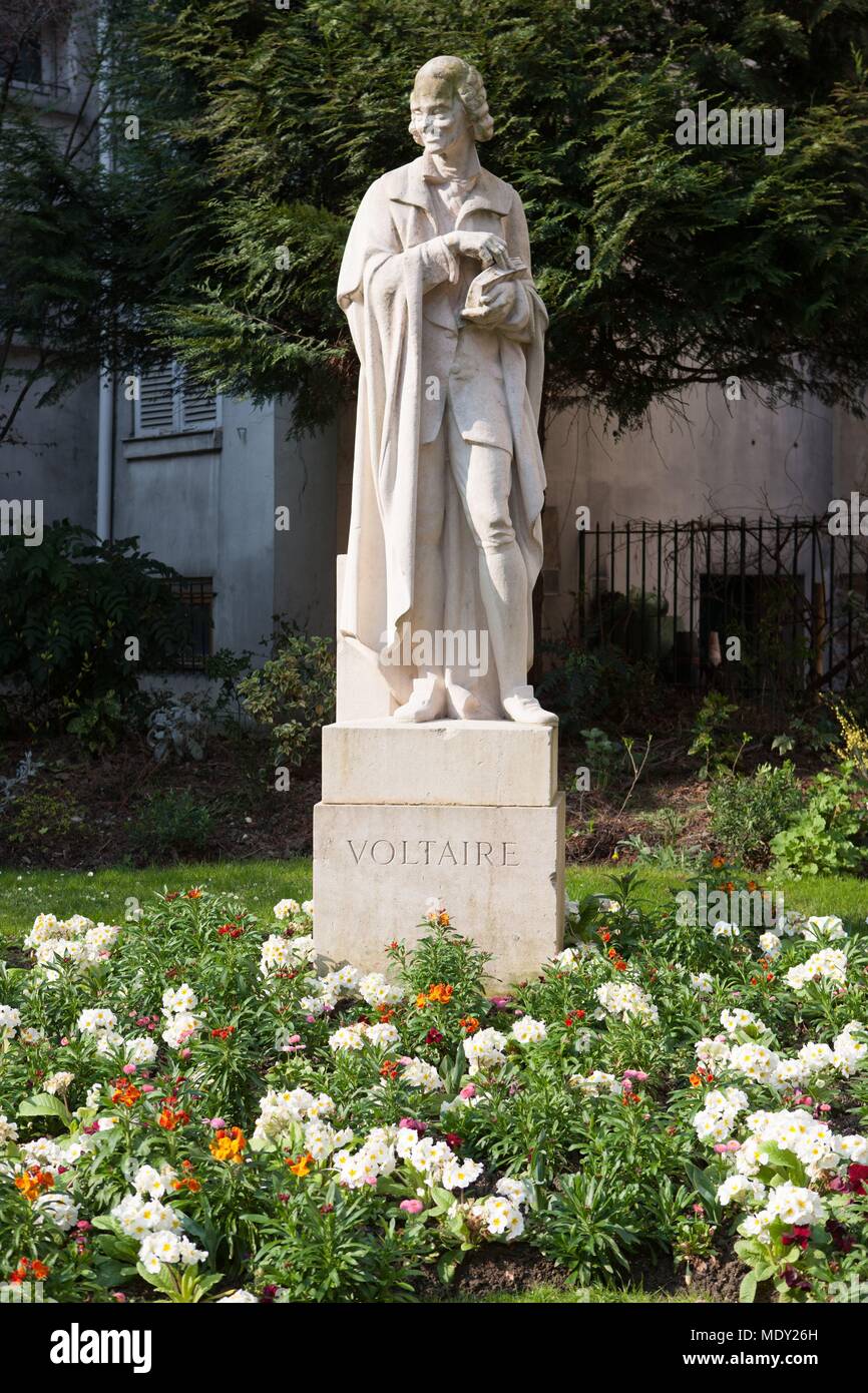 Statue Of Voltaire High Resolution Stock Photography and Images - Alamy