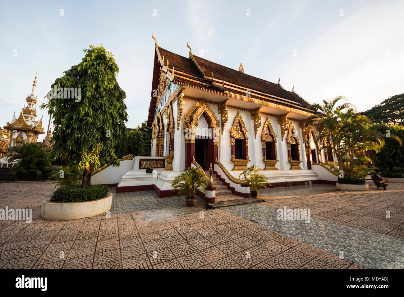 Wat Luang; Pakse, Champasak, Laos Stock Photo - Alamy