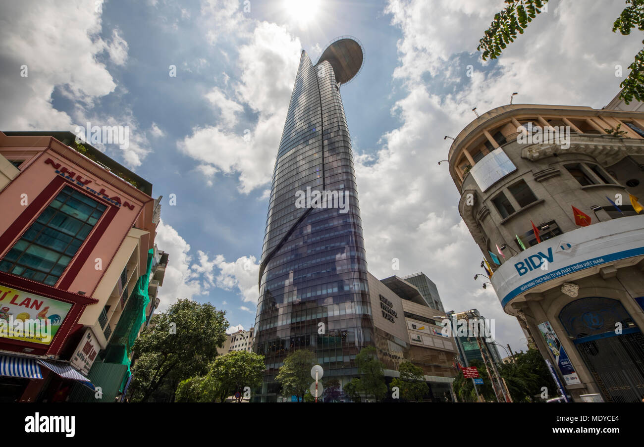 Modern skyscraper; Ho Chi Minh City, Vietnam Stock Photo - Alamy