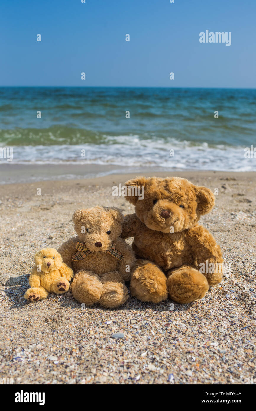 Teddy Bears On The Beach High Resolution Stock Photography and Images ...