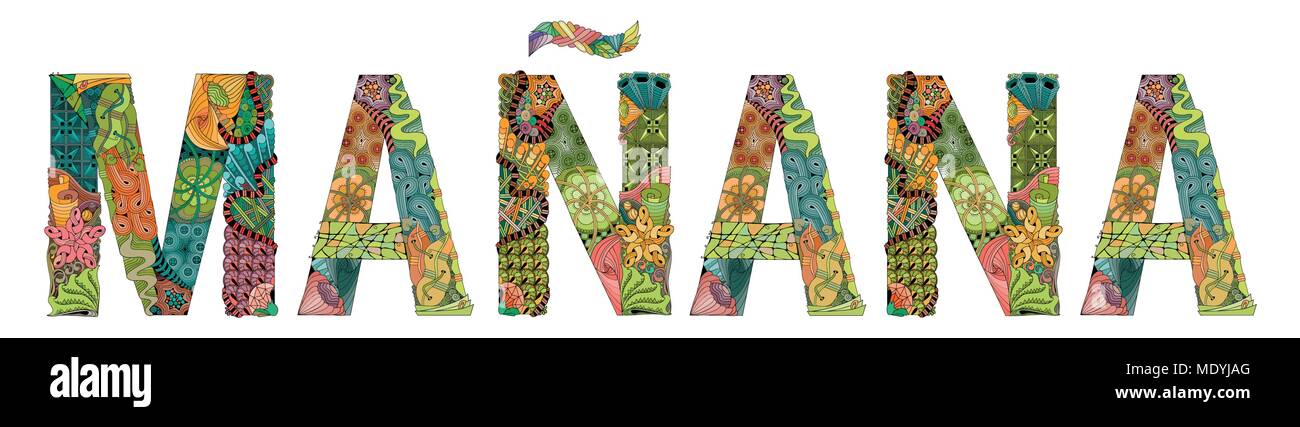 Manana Stock Vector Images - Alamy