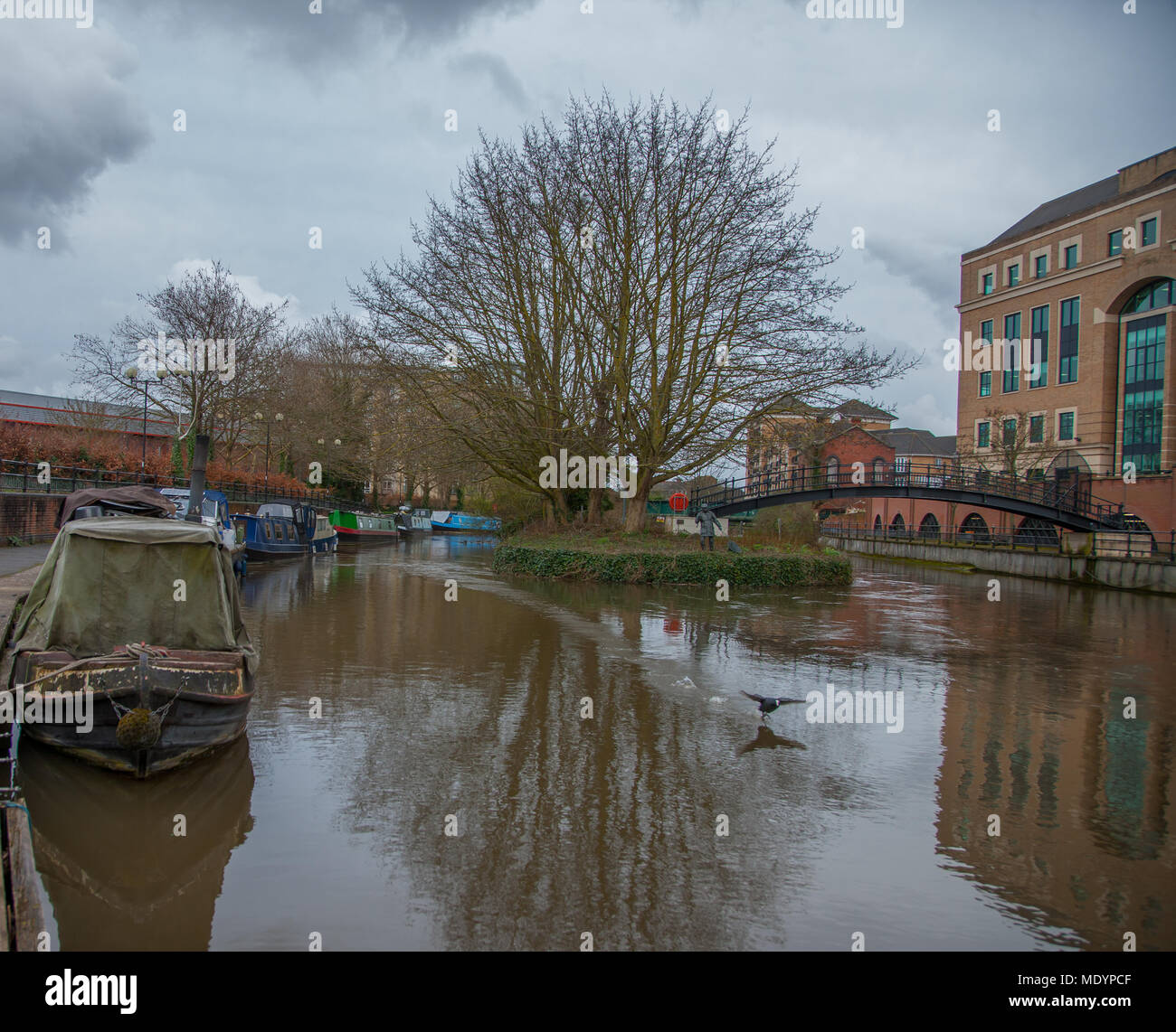 Reading Canal & Riverside Stock Photo - Alamy