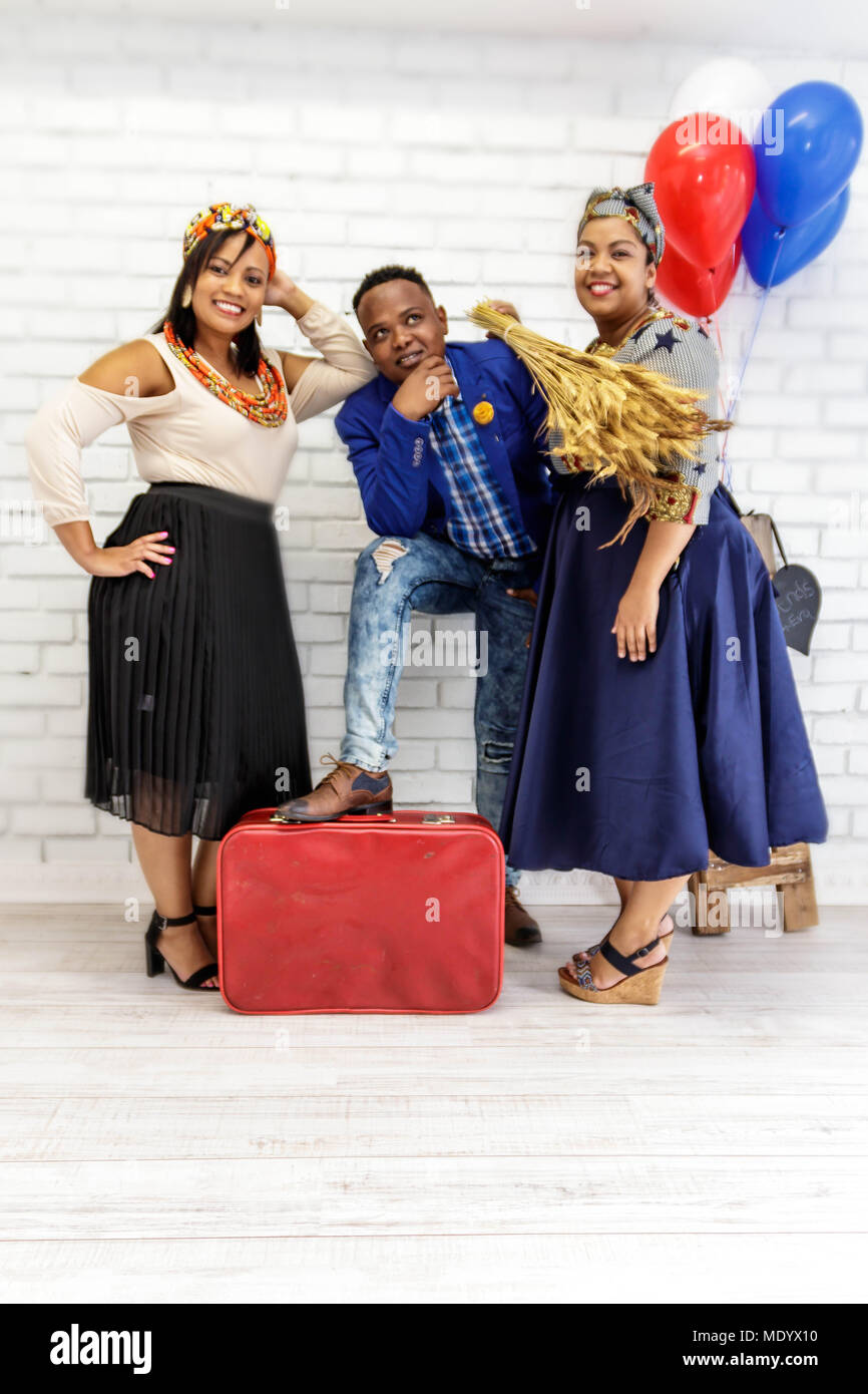 Modern shwe shwe african celebration Stock Photo - Alamy