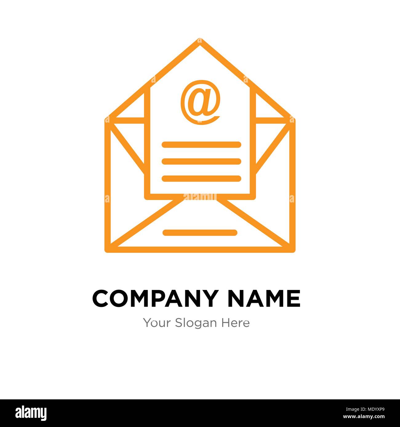Email company logo design template, Business corporate vector icon ...