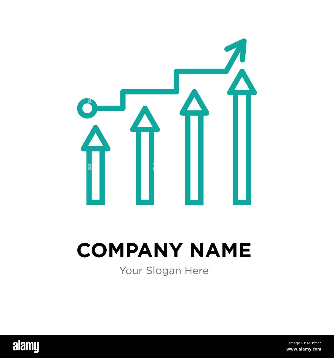 Binary Processed Mobile Analysis company logo design template, Business ...