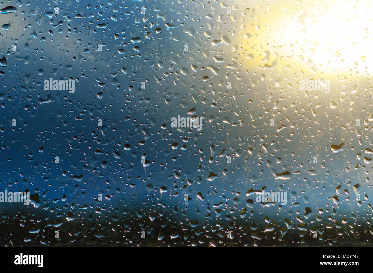 Rainy wet background Stock Photo - Alamy