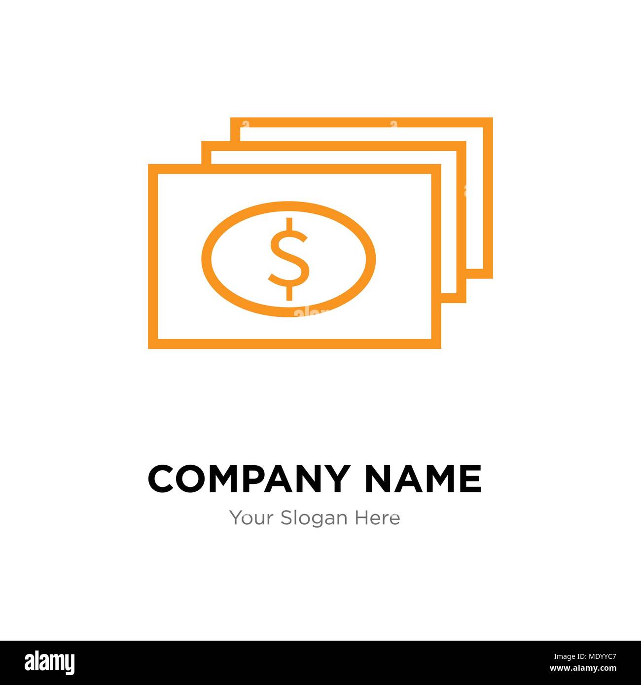 dollar company logo design template, Business corporate vector icon ...