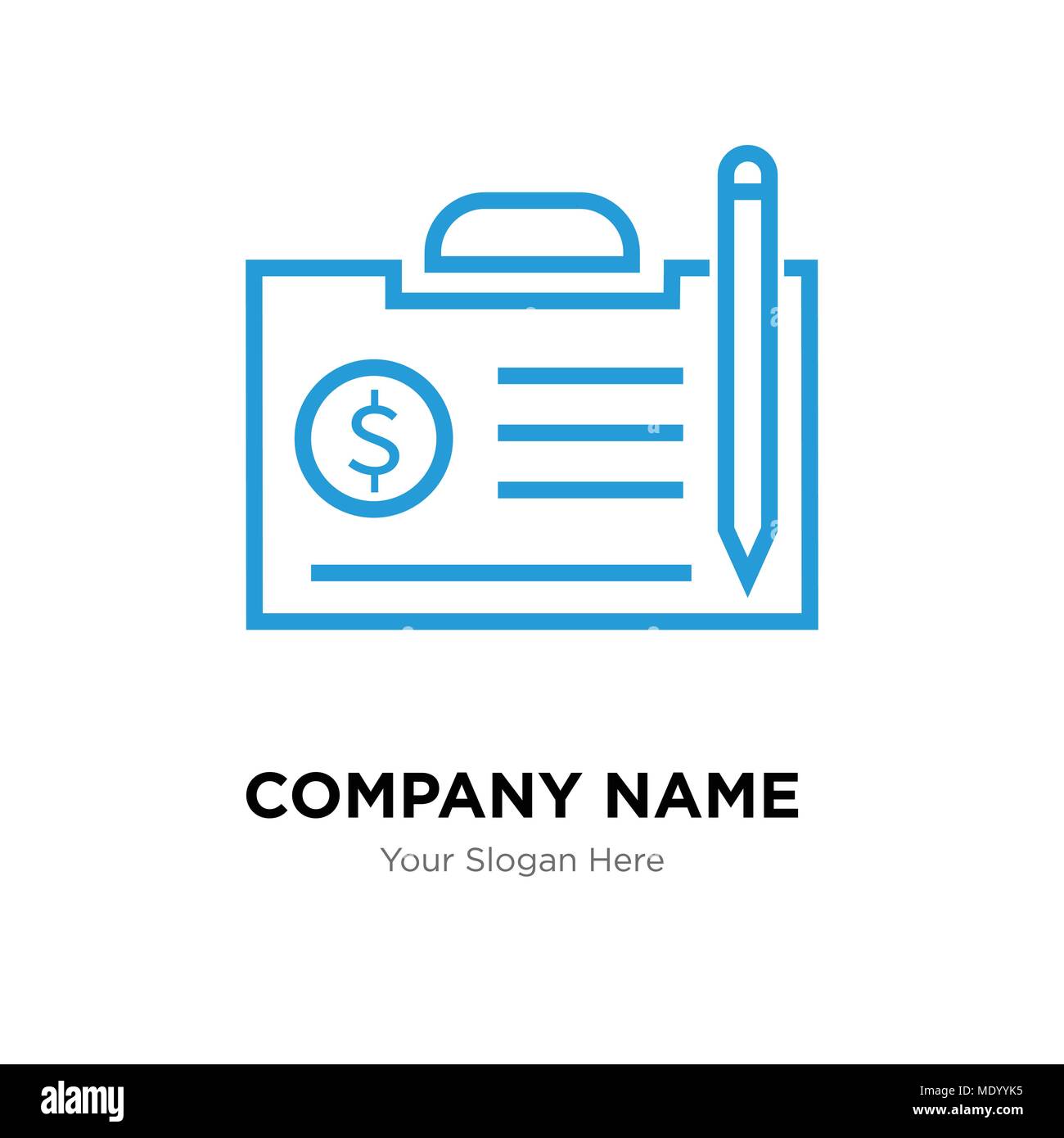 contract company logo design template, Business corporate vector icon ...
