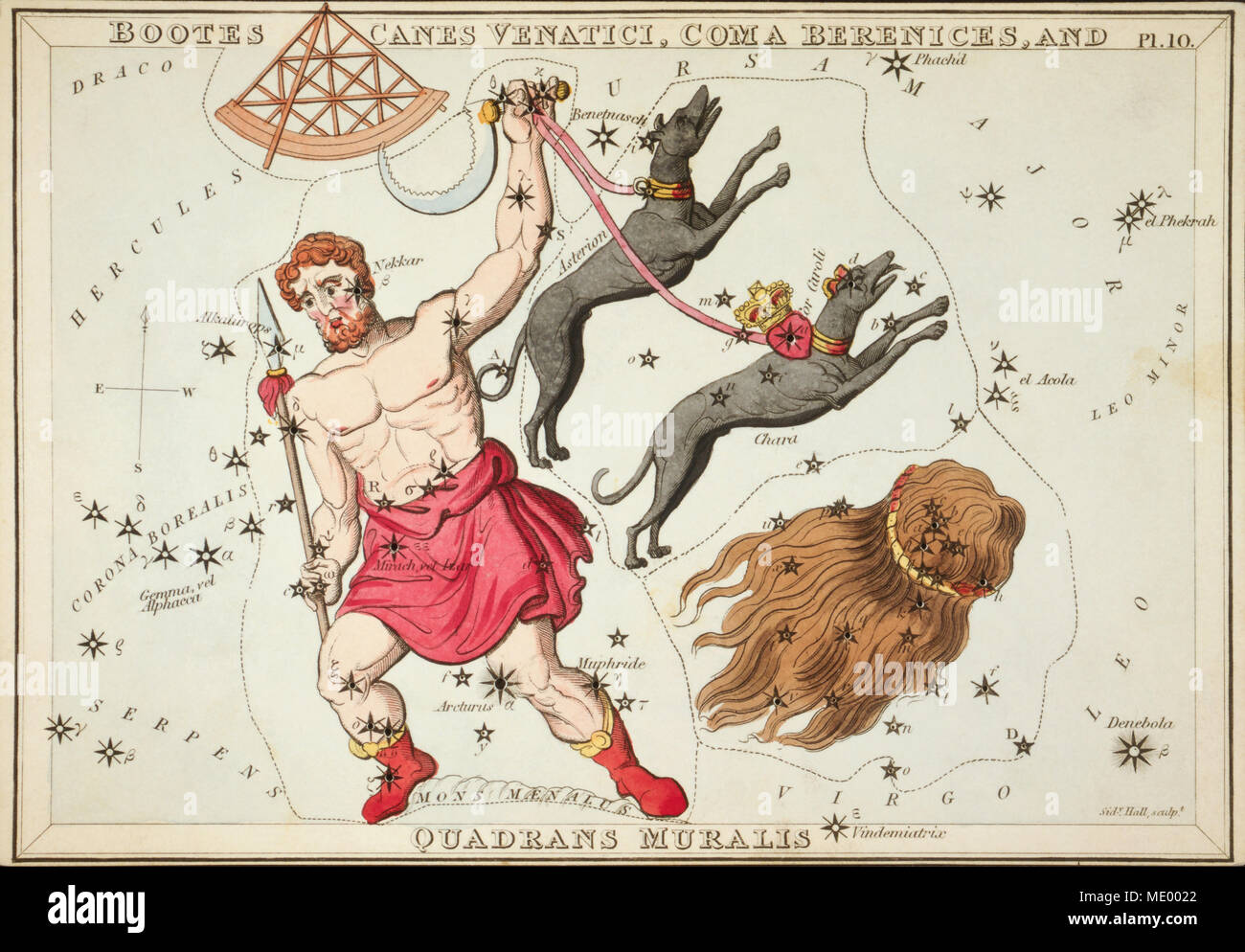 Bootes constellation hi-res stock photography and images - Alamy