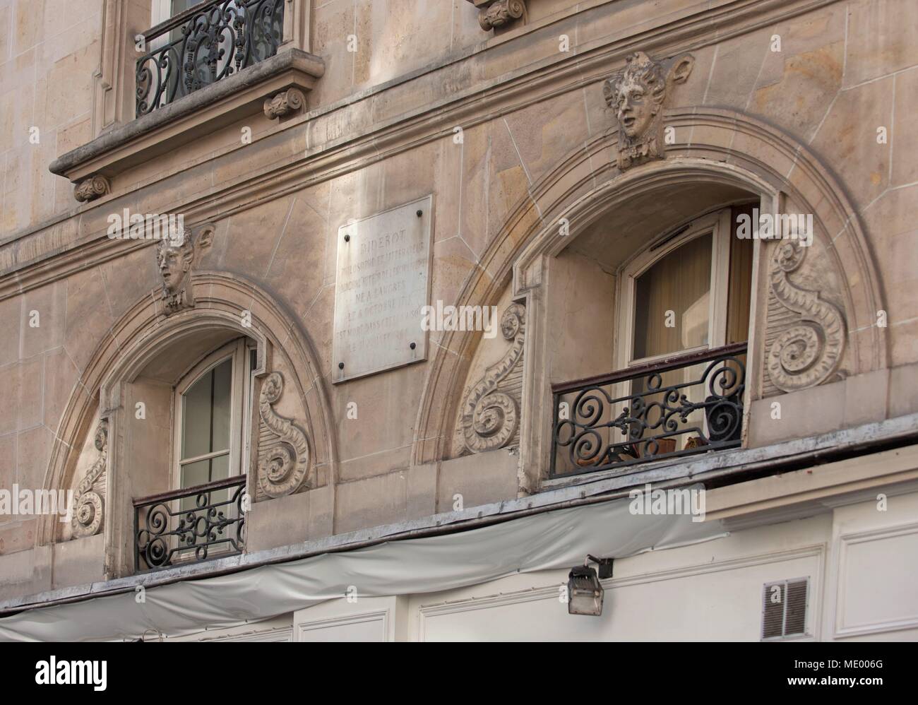 Paris, 1th arrondissement,39 rue de richelieu, building where lived ...
