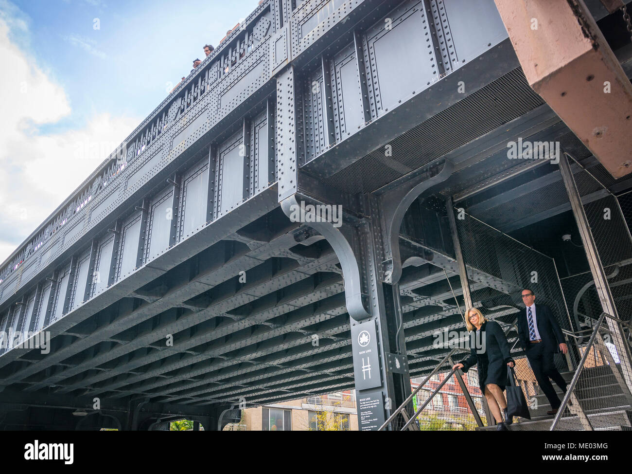 High line new york aerial hi-res stock photography and images - Alamy