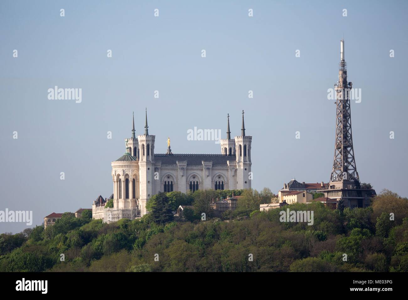 The metallic tower lyon hi-res stock photography and images - Alamy