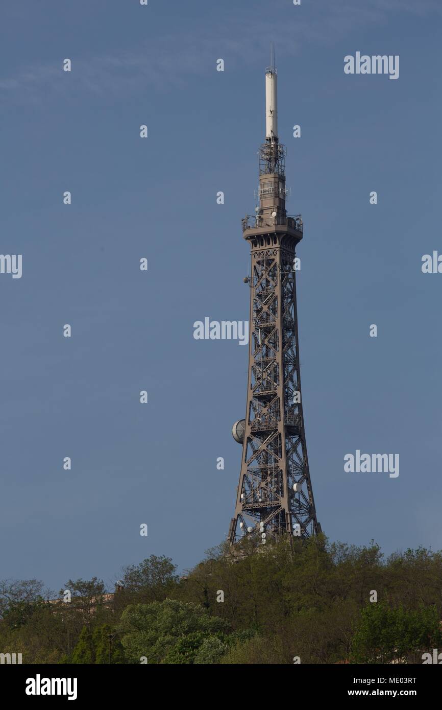The metallic tower lyon hi-res stock photography and images - Alamy