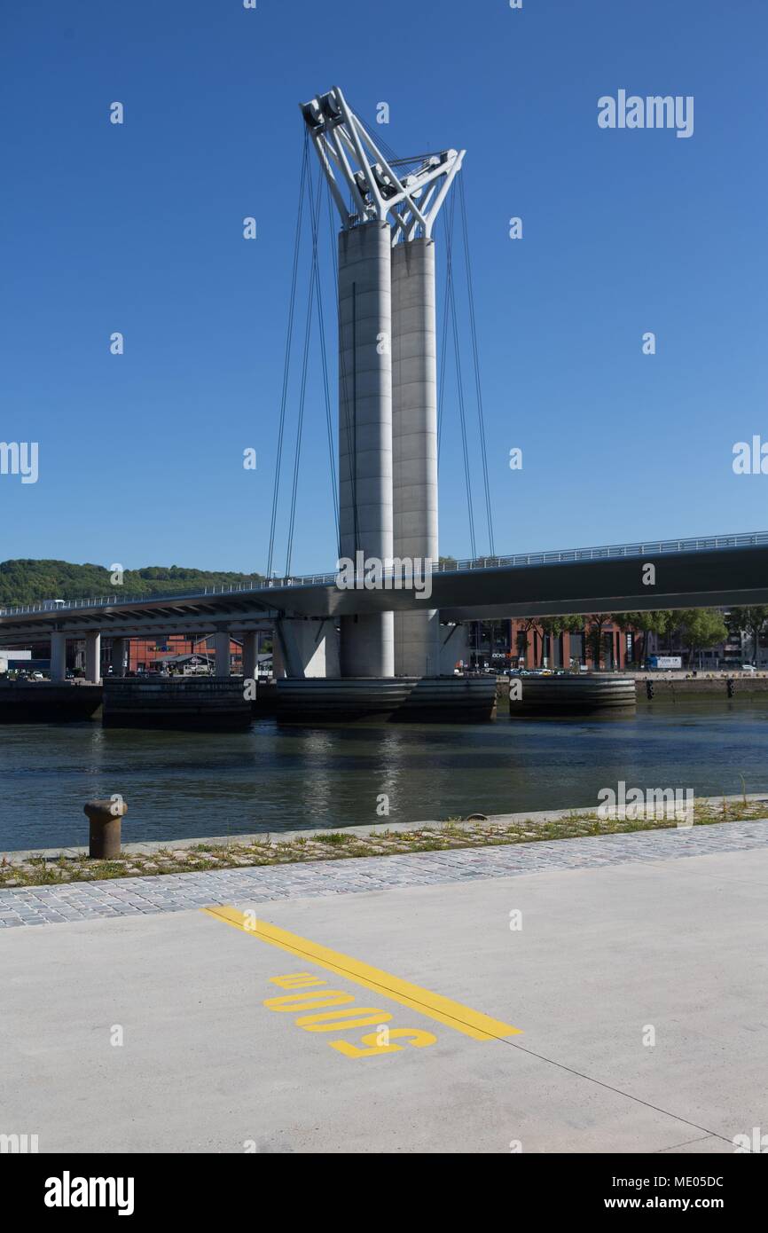 Flaubert bridge hi-res stock photography and images - Alamy