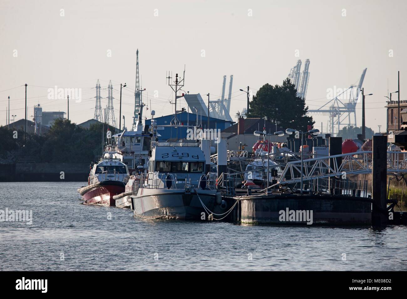 France, Le Havre, harbour, the citadel lake, vedettes Stock Photo - Alamy